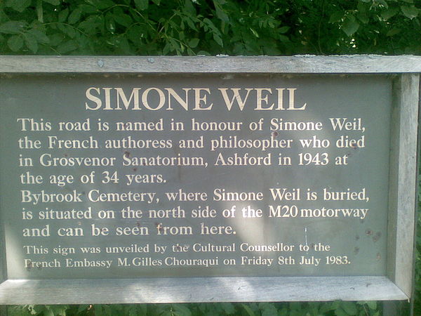 Simone Weil – AnthroWiki