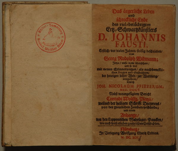 Johann Faust – AnthroWiki